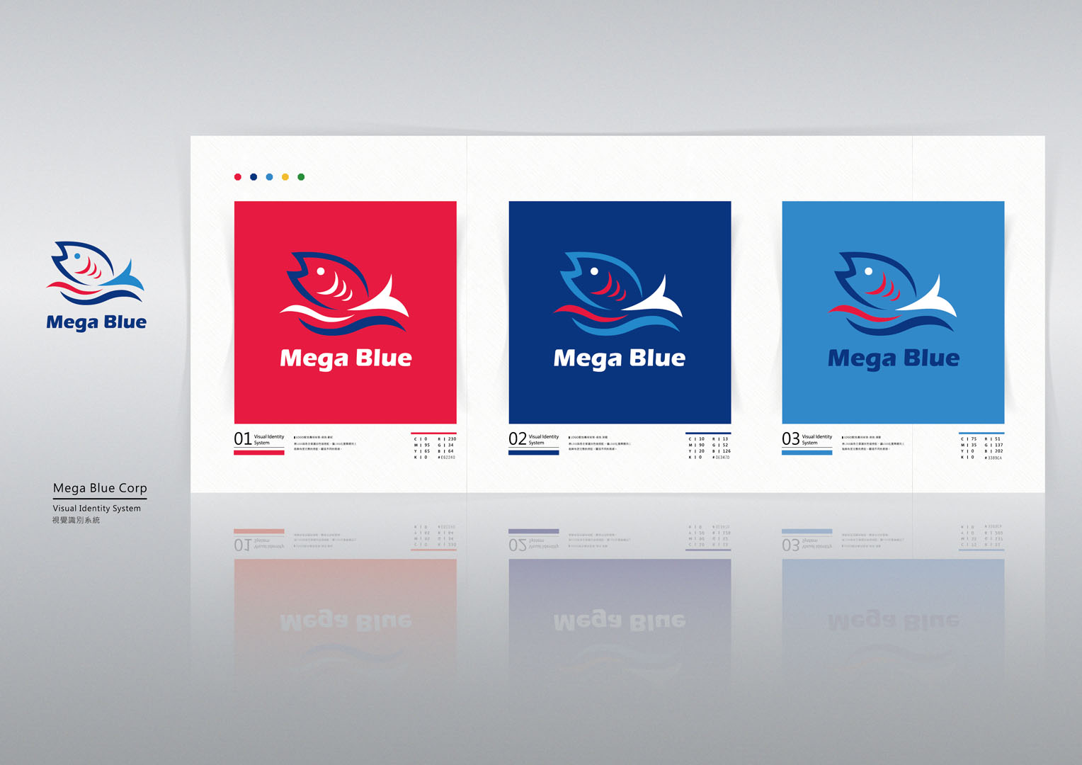 2016.06. MegaBlue VIS Design - 手心設計事務所